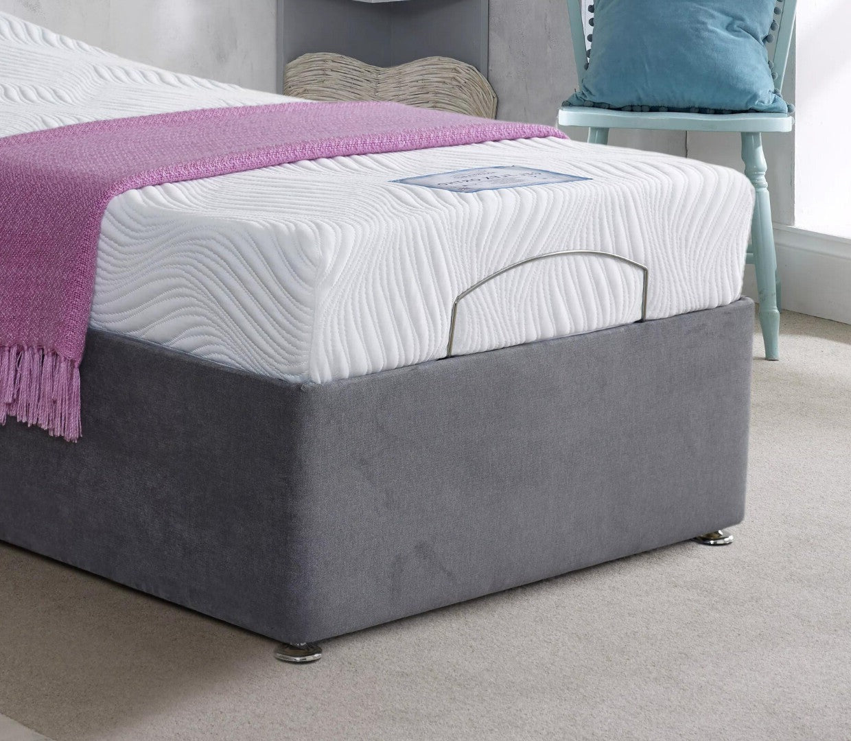 Adjust-a-bed Gel-Flex Ortho, Adjustable Bed With Orthopaedic Mattress - Adapt Life