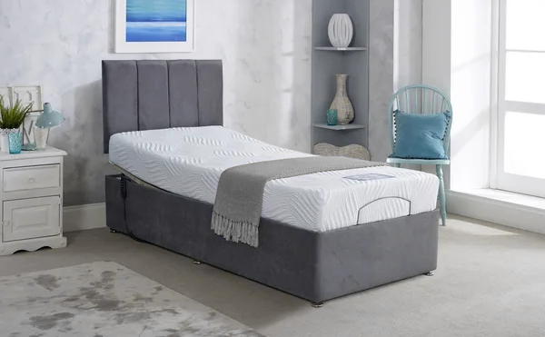 Adjust-a-bed Gel-Flex Ortho, Adjustable Bed With Orthopaedic Mattress ...