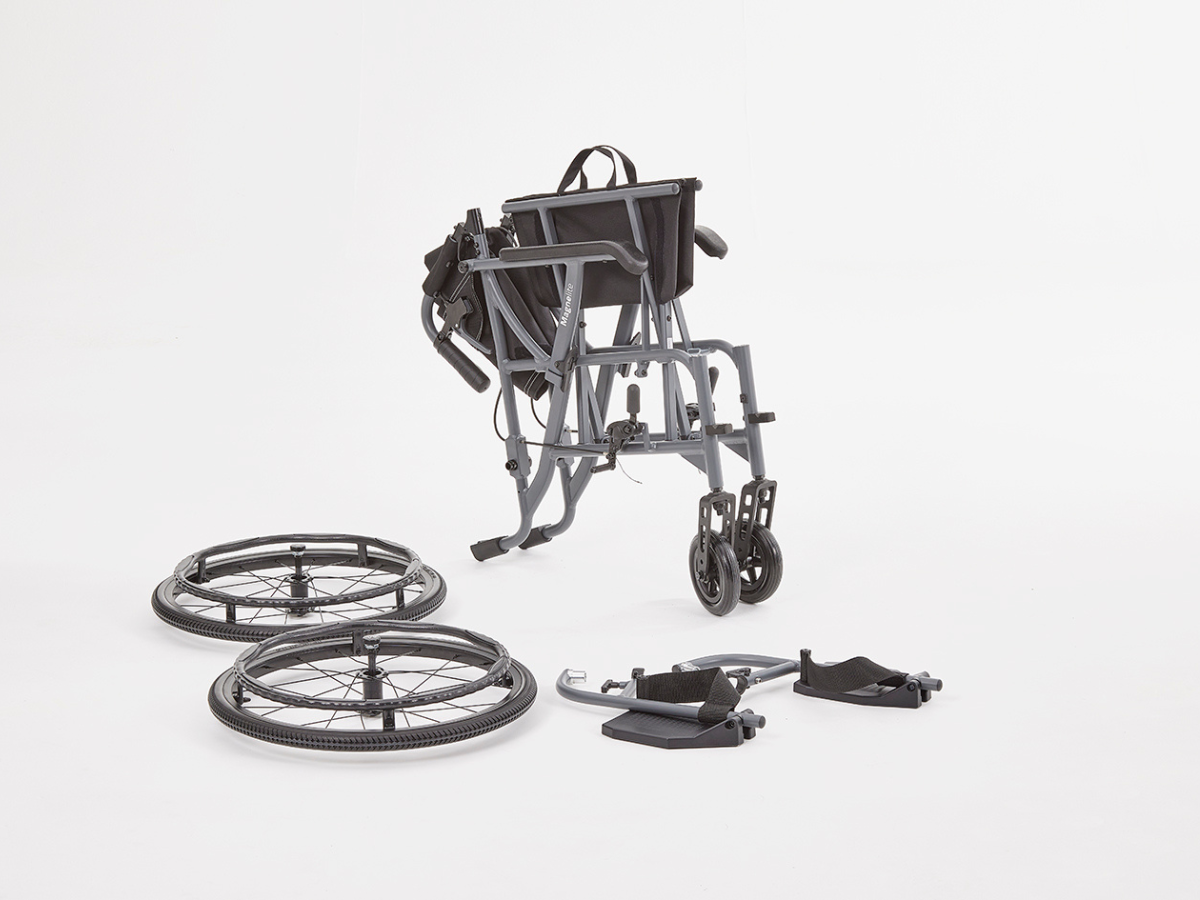 Motion Healthcare Magnelite | Folding Manual Wheelchair - Adapt Life