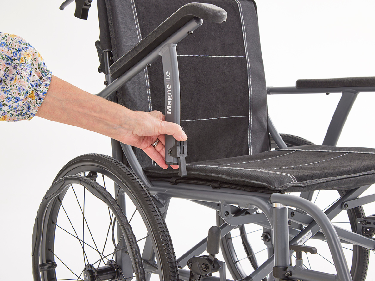 Motion Healthcare Magnelite | Folding Manual Wheelchair - Adapt Life