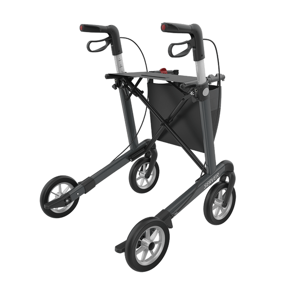 Rehasense Server Rollator | Aluminium Walking Aid With Seat - Adapt Life