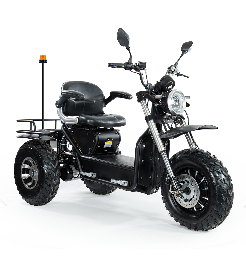 Scooterpac | Invader Off Road Terrain Electric Trike Mobility Scooter ...