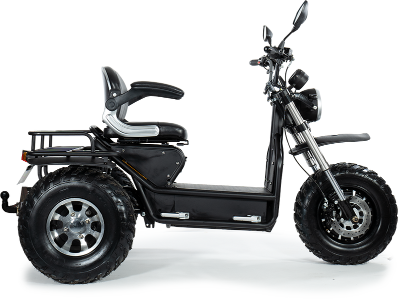 Scooterpac | Invader Off Road Terrain Electric Trike Mobility Scooter ...