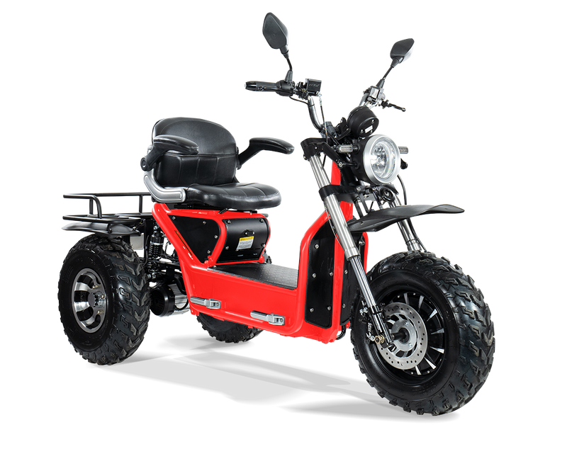 Scooterpac | Invader Off Road Terrain Electric Trike Mobility Scooter ...