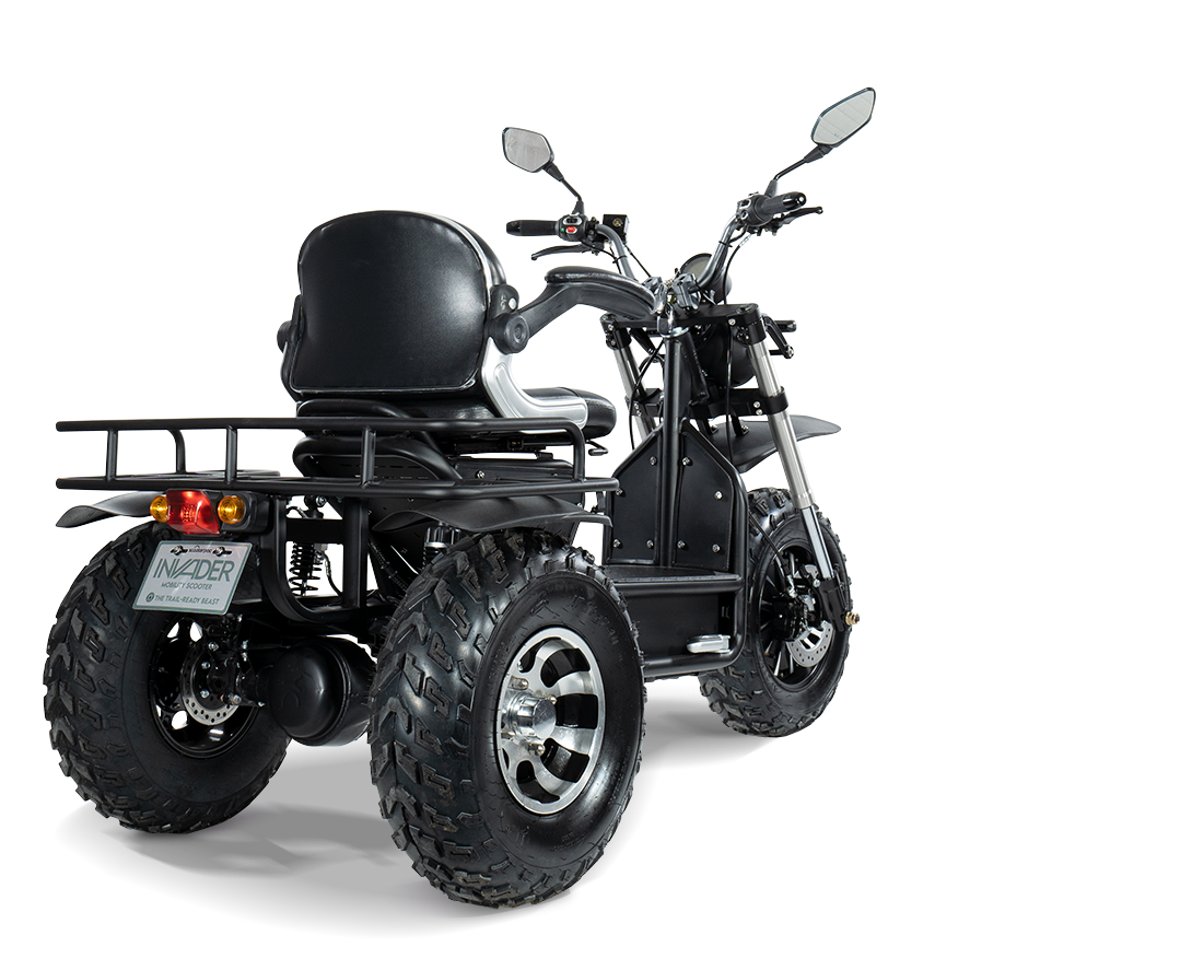 Scooterpac | Invader Off Road Terrain Electric Trike Mobility Scooter ...