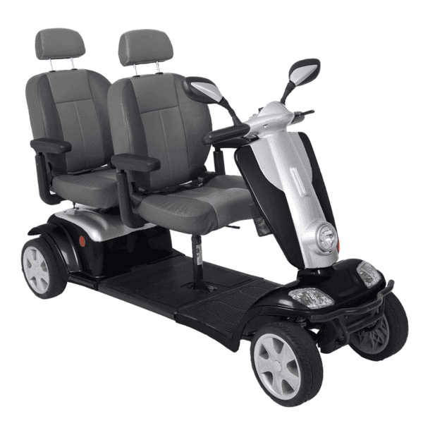Scooterpac | Tandem 2 Seat Mobility Scooter 2-Person Mobility Solution ...